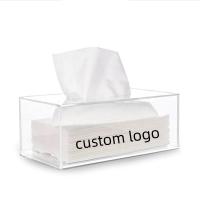 China Acrylic Display Racks Tissue Box Holder for sale