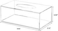 China Acrylic Display Racks Tissue Box Holder for sale