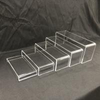 China Acrylic Cake Stand Riser Set U-Type Display Frame Candy Dessert Table Decorations for sale