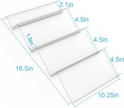 China Expandable Drawer Cabinet Shelf Spice Rack Organizer Caddy Acrylic Condiment Seasoning Tray for sale