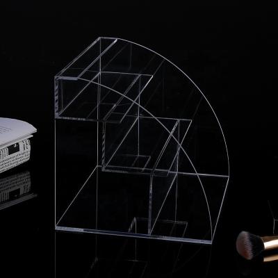 Cina Display stand acrilico personalizzato per la lucidatura delle unghie Display stand per la stampa UV Display stand per i cosmetici acrilici in vendita