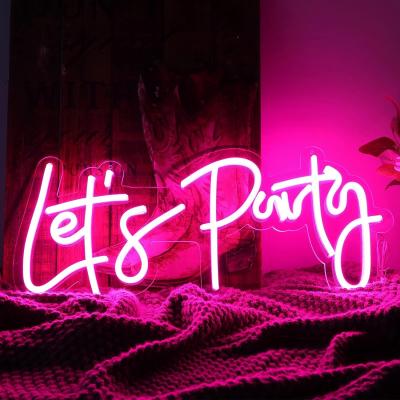中国 オーダーメイド LED ネオン アクリルサイン フレックス 屋外 誕生日 結婚式 販売のため