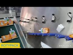 Attrezzatura per imballaggio ausiliaria multifunzionale per il sacchetto automatico che ordina 120 borse /Min