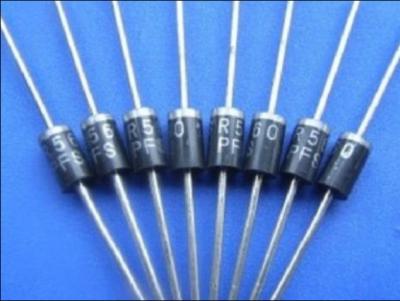 China Schottky Barrier Rectifier Diode SR540 SR560 SR5100 5.0Amp  40V-100V  DO-15 for sale