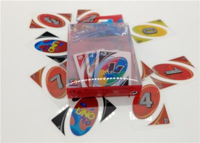 China English Version Party Card Games Uno Card Game With Different Sizes for sale