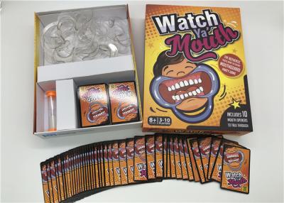China Interesting Party Card Games Card Board Games For Adults OEM / ODM Available for sale