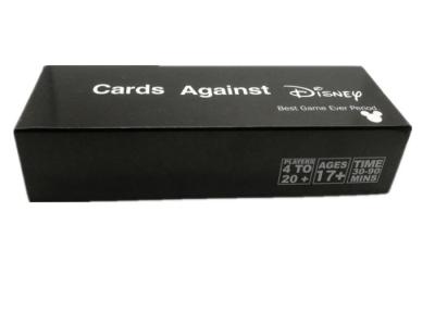 Китай Смешные семейные карты GameCards против карт Диснея Игра для семейной карты для путешествий друзей продается
