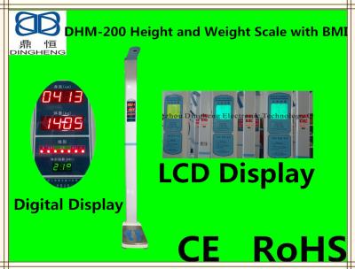 China DHM-200 LED Health Electronic Weight Height Bmi Body Fat Analysis Bathroom Digital Weighing Scale for sale