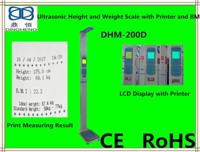 China DHM-200D Human weight measurment scale /height measuring stand with weighing scale for sale