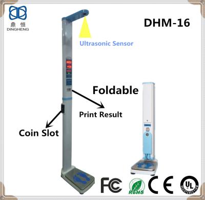 China DHM-16 Digital Bathroom Weighing scale with Height measurement for sale