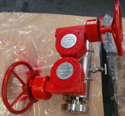 China Válvula de bola de doble bloque con asiento de PTFE API 598 de perforación completa en venta