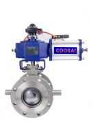 China Pneumatic Actuator V Notch Ball Valve for sale