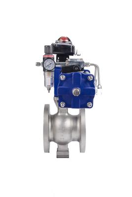 China High Pressure Systems Segment Ball Valve With PTFE Seat For Water Treatment for sale