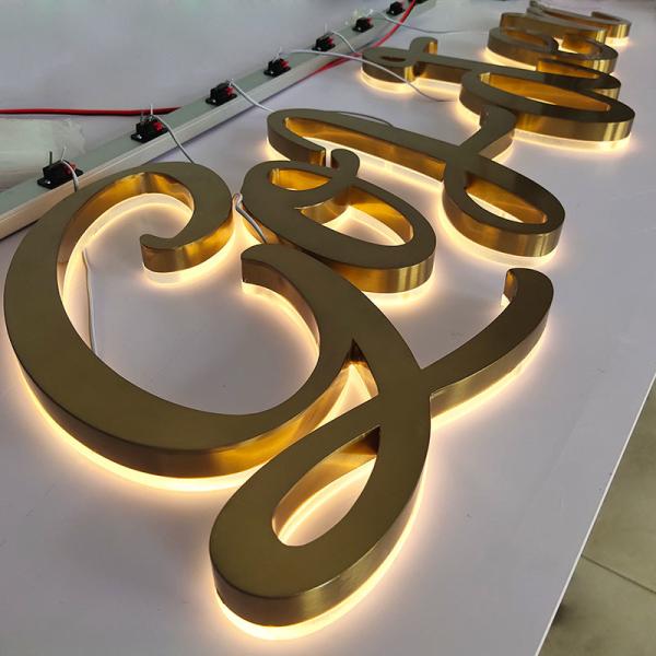 Quality Storefront Backlit Channel Letter Sign Light Enseigne Lumineuse Led Luminoso for sale