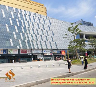 China Free Samples Aluminum Solid Panel Custom Exterior Aluminum Facade for sale