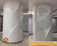 China Perforating Metal Sheet For Wall Cladding With Pattern Solid Aluminum Panel Powder Coated for sale