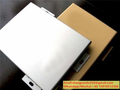 Perforated Metal Cladding Wall Panels Aluminium Facade System Powder Coated White