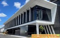 China Perforating aluminium cladding panel solid sliver curved panels for building facades system for sale