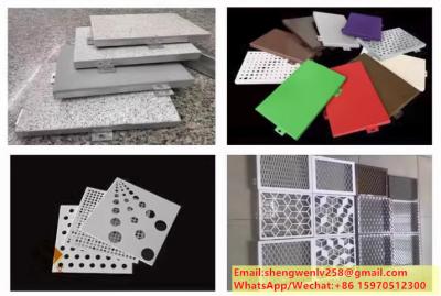 China Aluminum Great Wall Panel Spport Perforated Decotaive Aluminum Veneet for sale