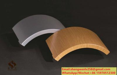 China metal solid panel Aluminum column for facade curtain wall with 3mm thickness metal panel for sale