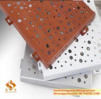 China Anti rust metal facade aluminum solid cladding metal cladding powder coated for sale