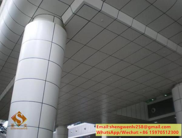 Quality Metal facade Aluminum cladding panel 3mm thickness for curtain wall facade decoration for sale