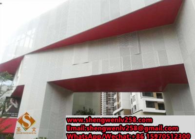 China New Design Construction Wallboard Rust Surface Aluminum Wall Panel for Mall for sale