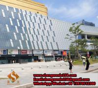 China Modern Exterior Facade System Solid Aluminum Carved Wall Cladding for sale