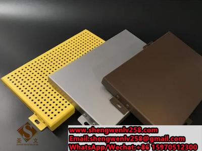 China Aluminum Veneer UV Resistance Environmental Decorative Building Facade for sale