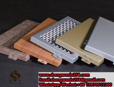 China Metal 3D Cladding Aluminium Carved Perforated Outdoor Buildings Facades for sale