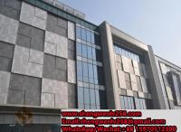 China Perforating Metal Sheet For Wall Cladding With Pattern Solid Aluminum Panel Powder Coated for sale