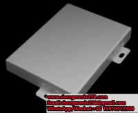 China Metal aluminum facade curtain wall aluminum solid panel for facade cladding for sale