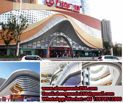 China Aluminum Veneer Metal Column Cover Cladding for Interior Decoration for sale