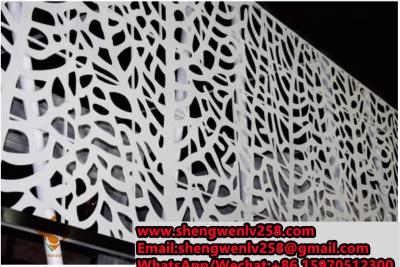 China Laser cut Aluminum facade supplier in China metal sheet aluminum cladding facade factory 3003 material for sale