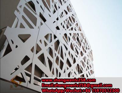 China Waterproof Outdoor 3D Wallpaper Aluminum Wall Panel with Fashion design for sale