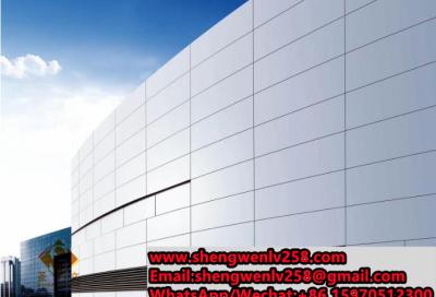 Cina 600X1200mm Louvers Wall Panel Aluminium Louver Ventilation for External Wall in vendita
