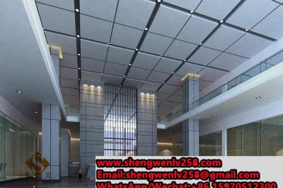 Cina 600X1200mm Louvers Wall Panel Aluminium Louver Ventilation for External Wall in vendita