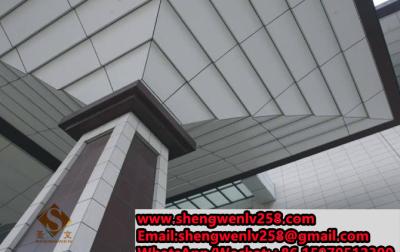 China Exterior Decorative Powder Coating PVDF Aluminum Panel Veneer Wall Cladding for sale