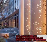 China Aluminum Facade Panels External Metal Wall Cladding Solid Panels Design Facade Panel for sale