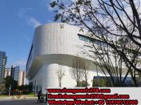 China Outdoor Wall Installation Aluminum Perforated Panel Aluminium 3D Cladding Facade for sale