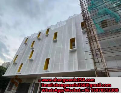Cina Building Construction Materials Aluminium Louver Profile for Building in vendita
