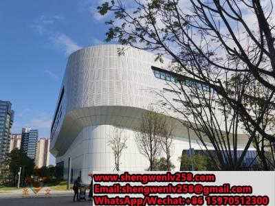Cina Building Construction Materials Aluminium Louver Profile for Building in vendita