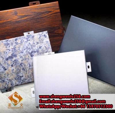 China Customized ISO Standard Aluminium Wall Panel Cheap Building Aluminum Cladding Veneer for sale