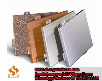 China Imitation Stone Aluminum Panel of Buiding Material Exterior or Interior Wall Aluminum Veneer for sale