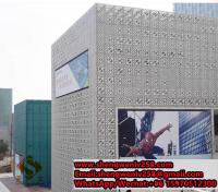 China Aluminum Solid Panel for Modern Door Decoration Support Custom Perforated for sale