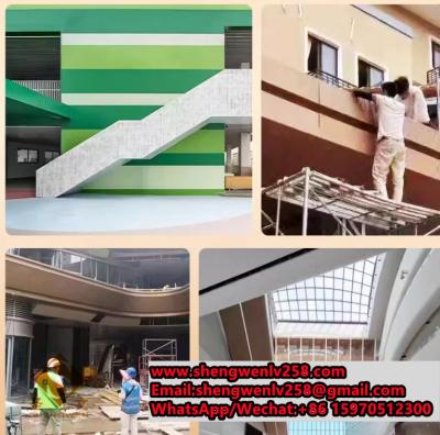 China Metal Curtain Wall Material Round Column Cladding Aluminum Solid Panel for sale