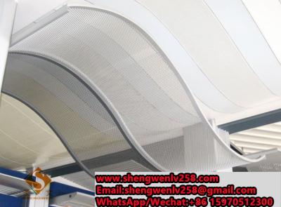 Cina CNC Laser Cutting Panel Customized Perforated Aluminum Decorative Panels in vendita