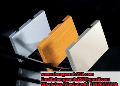 China CNC Aluminum Cladding Exterior Siding 3D Building Panel for The Gym for sale