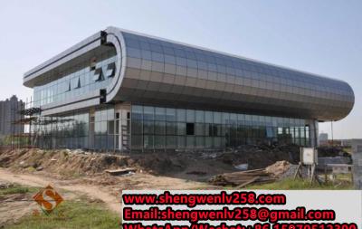 Cina Customized Factory Made Aluminum Wall Cladding Decorative Aluminum Perforated Facade in vendita