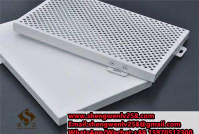 Cina Silver Color Aluminum Solid Panel Wall Cladding Wire Mesh Wall Panels for Building in vendita